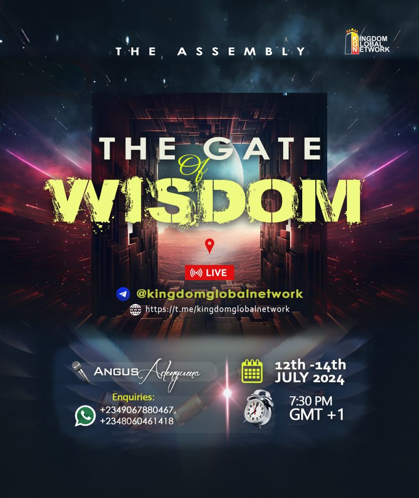 The Assembly (Gate Of Wisdom) By Angus Adenyuma Mp3 Audio Download